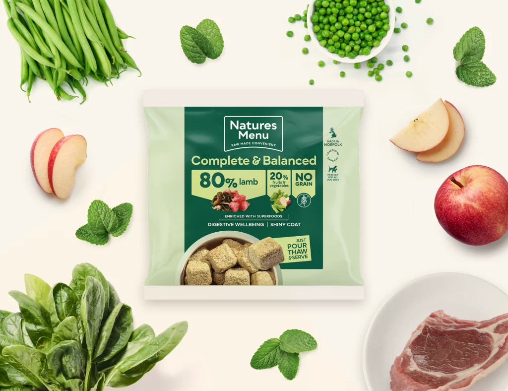 Natures Menu 80% Lamb 1kg - Jambo's Raw Pet Foods